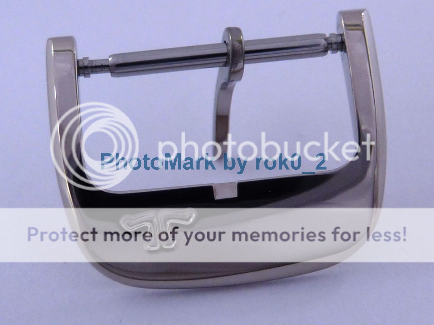 JLC JAEGER LE-COULTRE 18K, 18ct WHITE GOLD TANG PIN BUCKLE CLASP 16mm ...